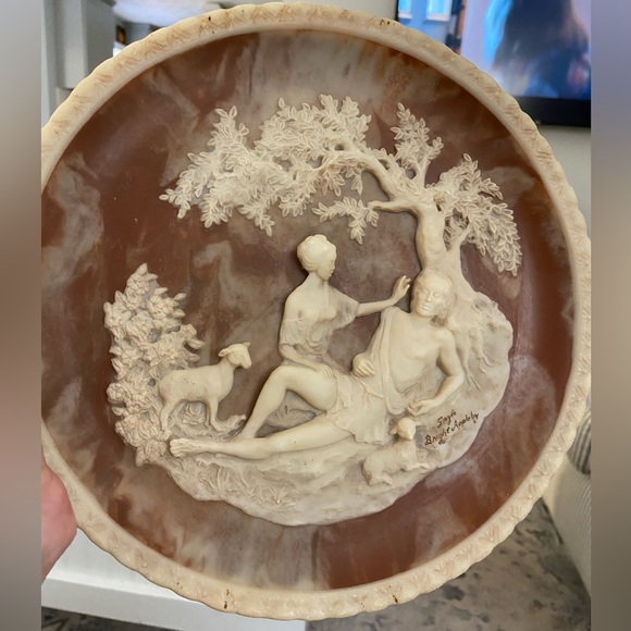 Art | 2 Beautiful Vintage Limited Edition Plates Made From Solid ...